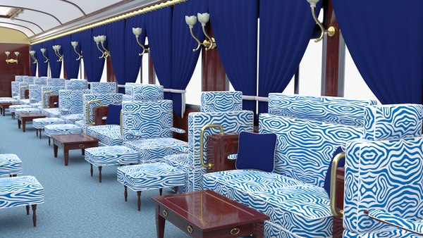 인테리어가 있는 증기 기관차 3D 모델 - TurboSquid 1830300