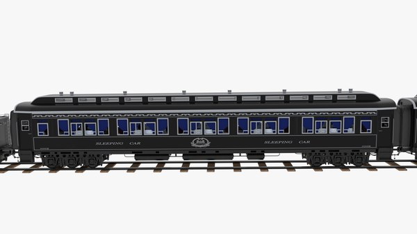 인테리어가 있는 증기 기관차 3D 모델 - TurboSquid 1830300