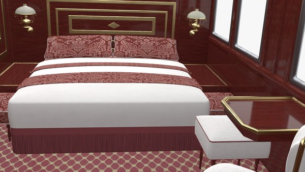 인테리어가 있는 증기 기관차 3D 모델 - TurboSquid 1830300