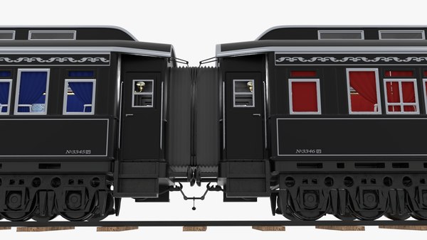 인테리어가 있는 증기 기관차 3D 모델 - TurboSquid 1830300