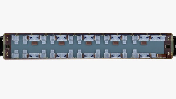 인테리어가 있는 증기 기관차 3D 모델 - TurboSquid 1830300