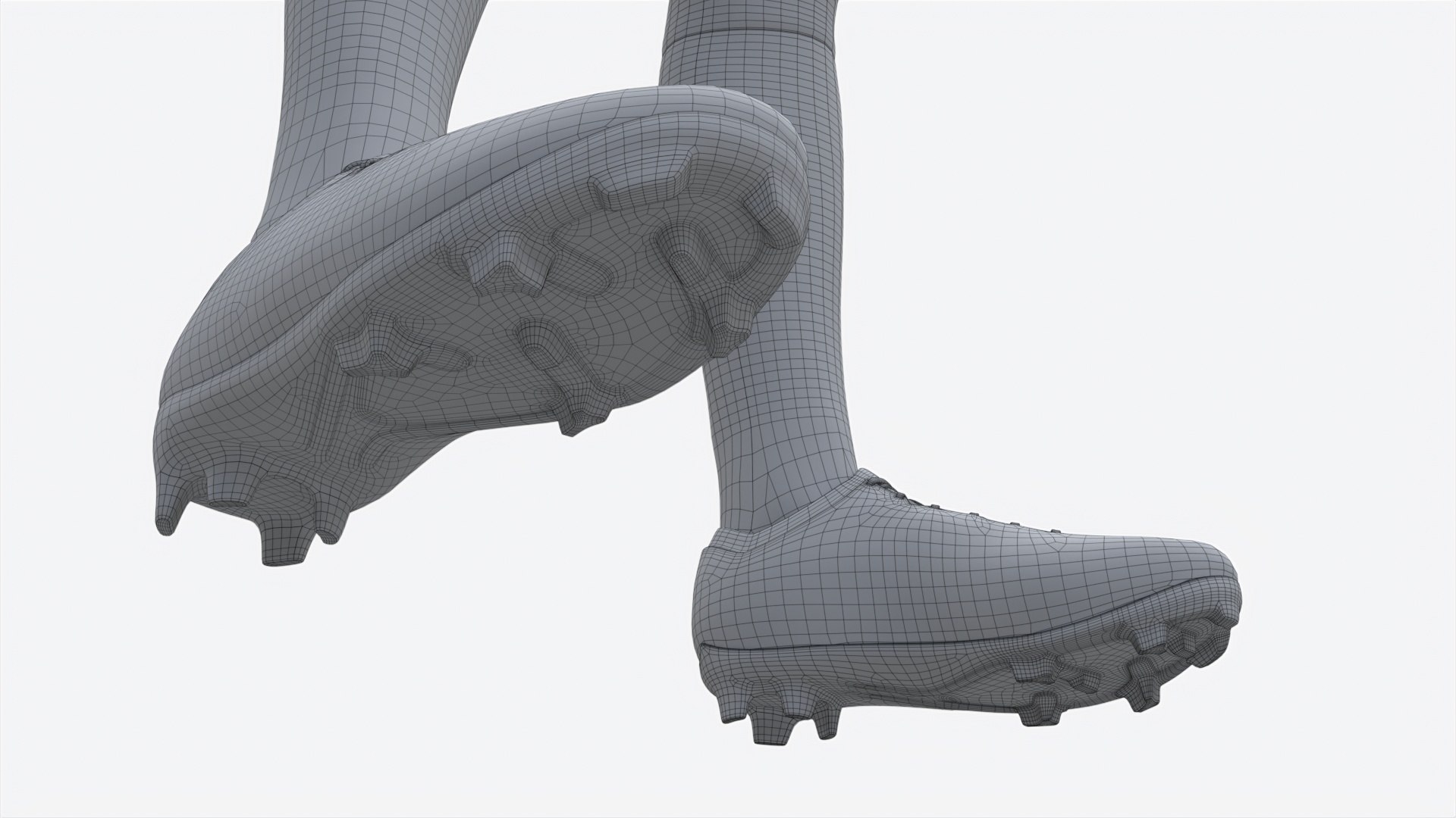 Soccer Uniform With Boots Yellow 3D - TurboSquid 2093270