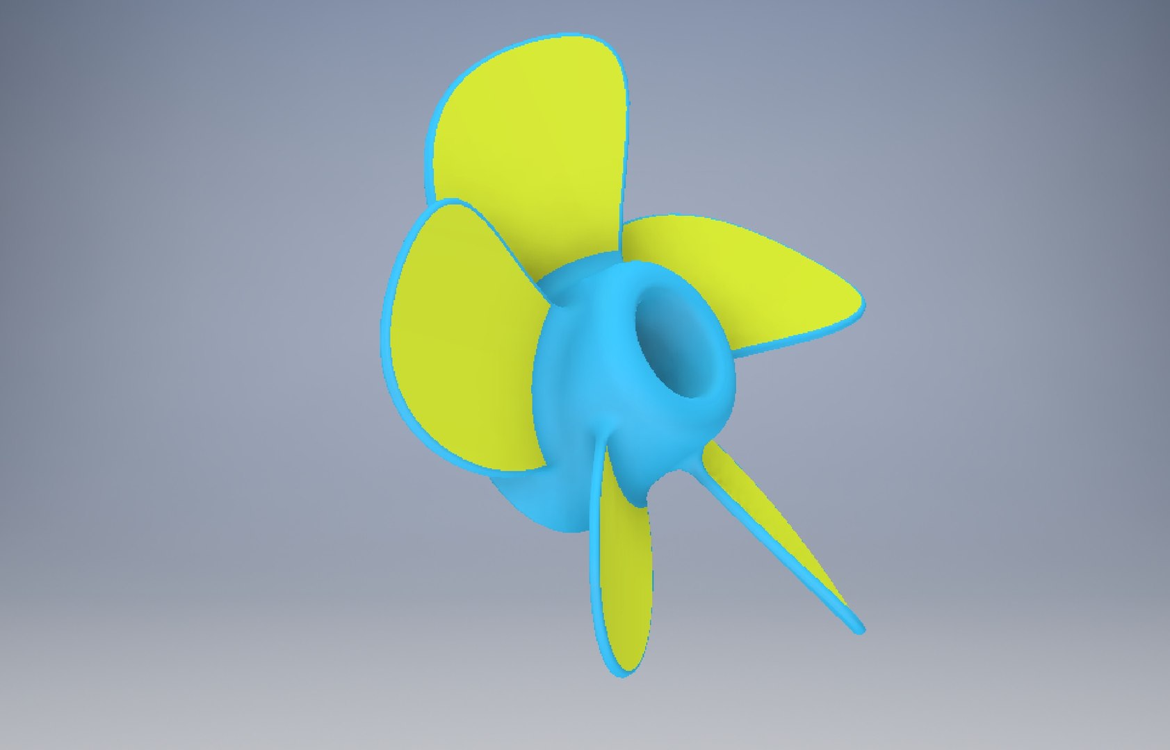 3D 5 Bladed Propeller - TurboSquid 1969938