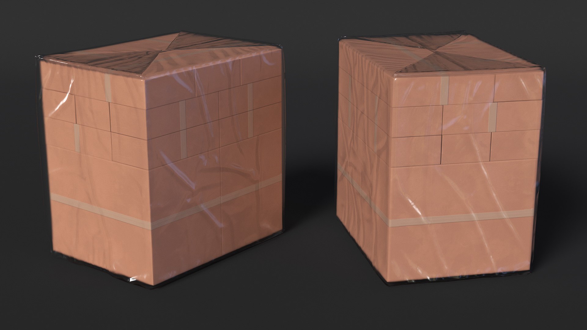 Transparent Cargo Pallet Cover 3D - TurboSquid 2236689
