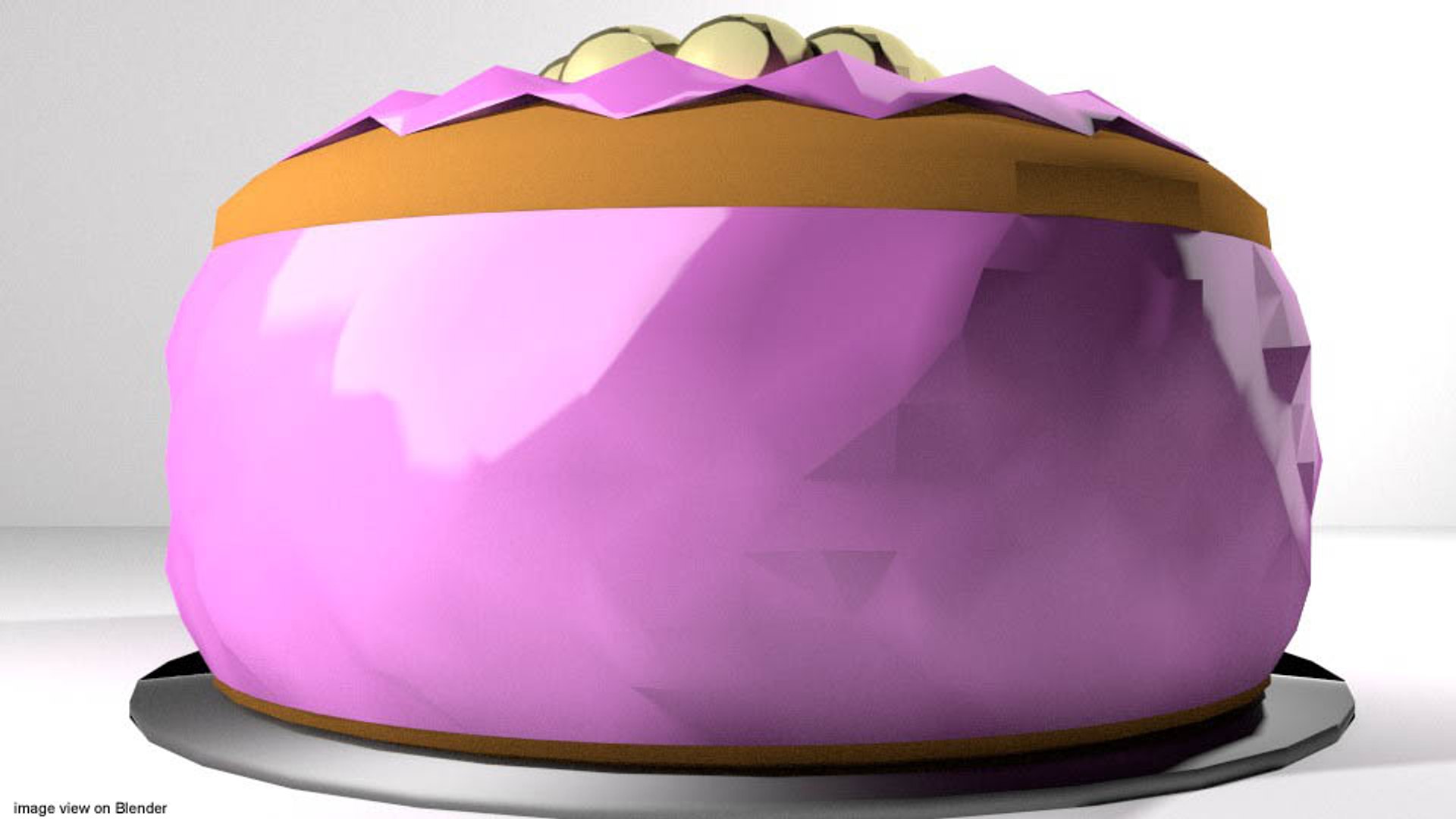 3D Cake - TurboSquid 991571