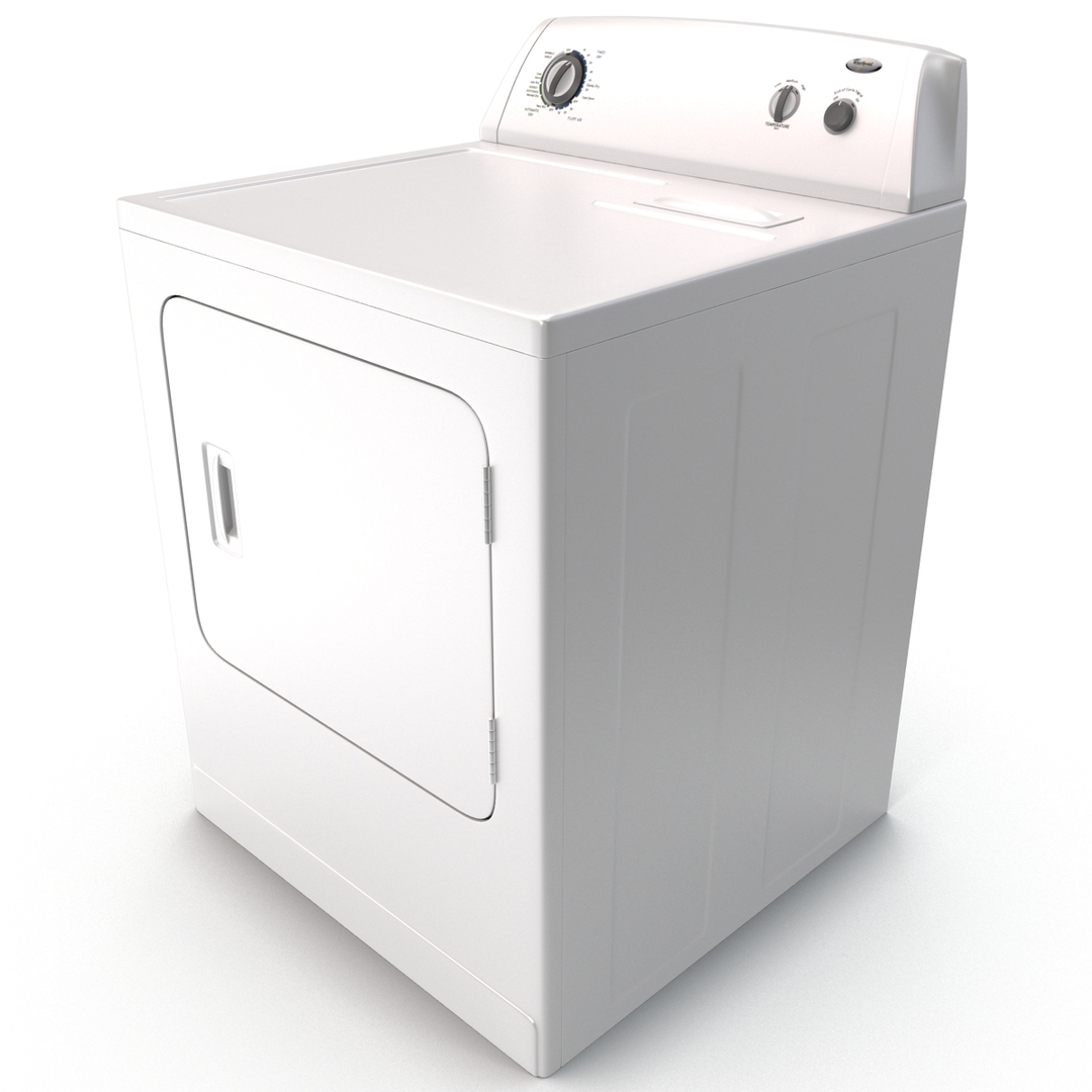 3d Whirlpool Loading Electric Dryer