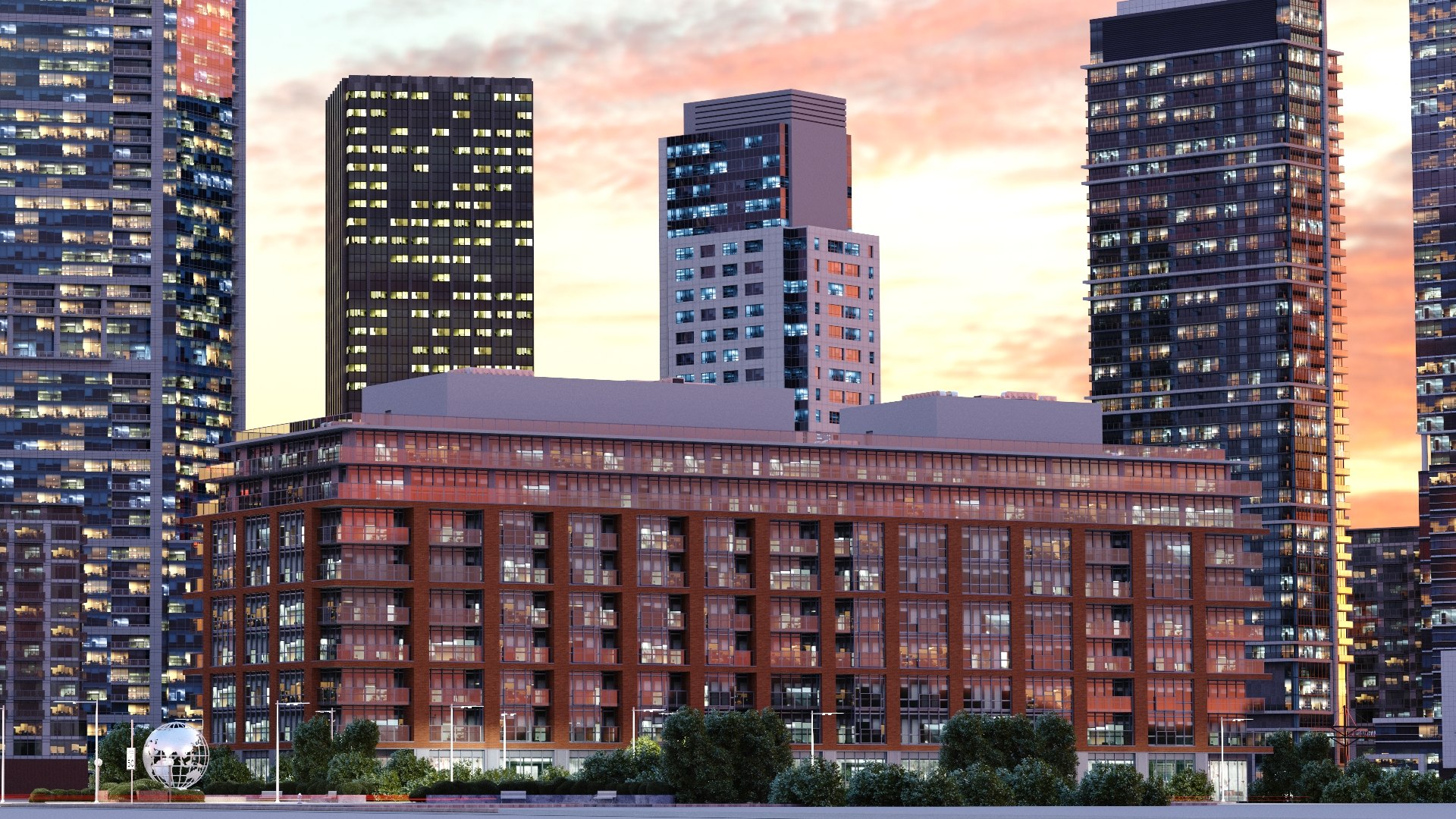 126 Simcoe St V6 Model - TurboSquid 1966847