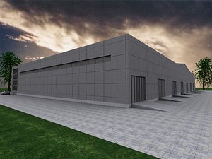 Shop building 3D model - TurboSquid 1152866
