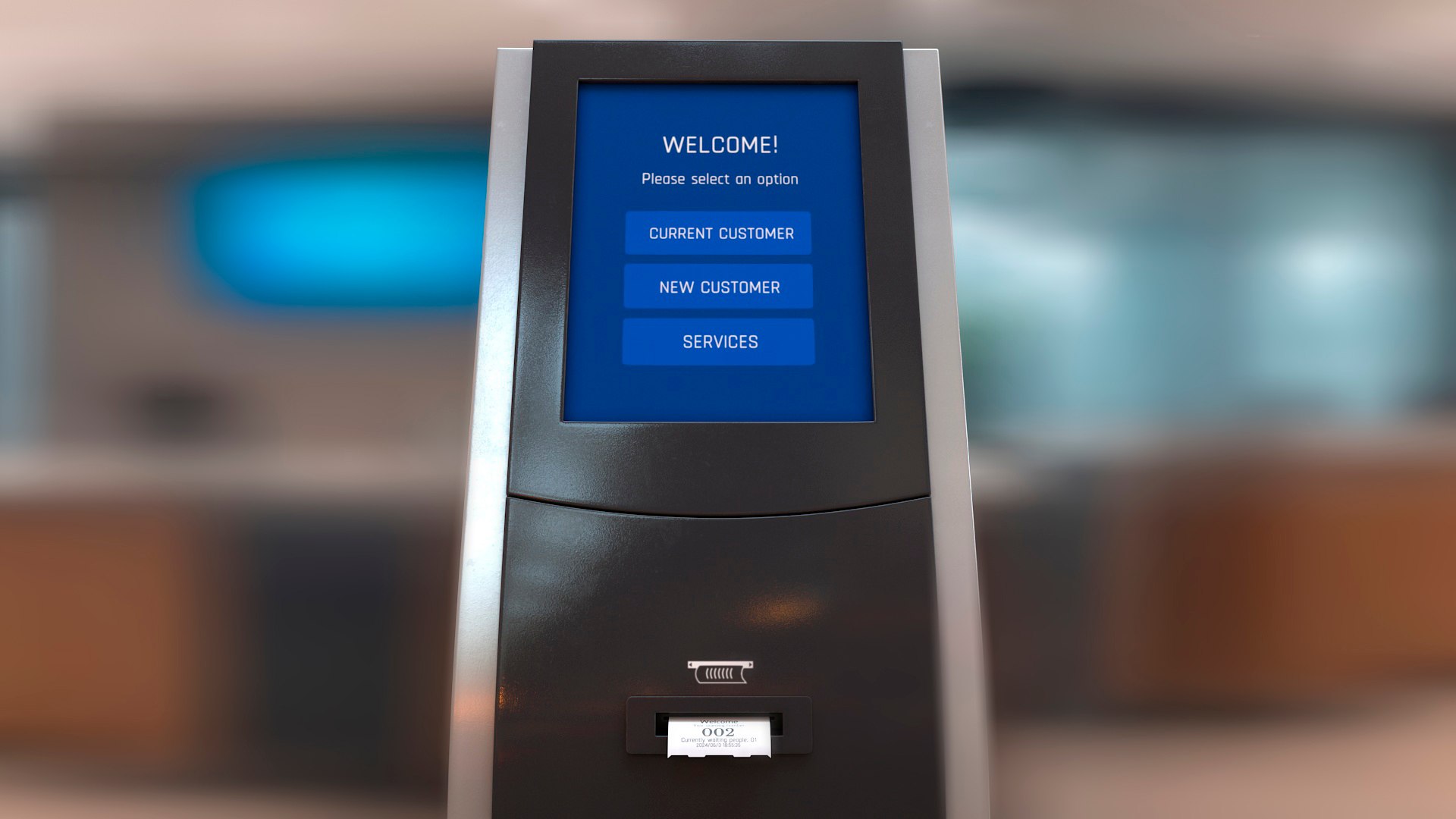 3D Electronic Queue Device Black - TurboSquid 2267794