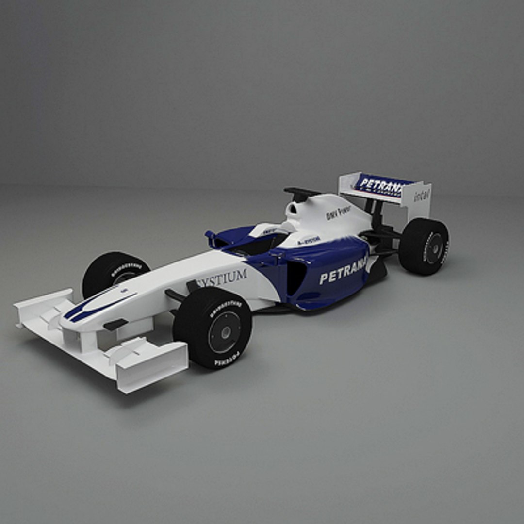 3d Race Car F1 Driver