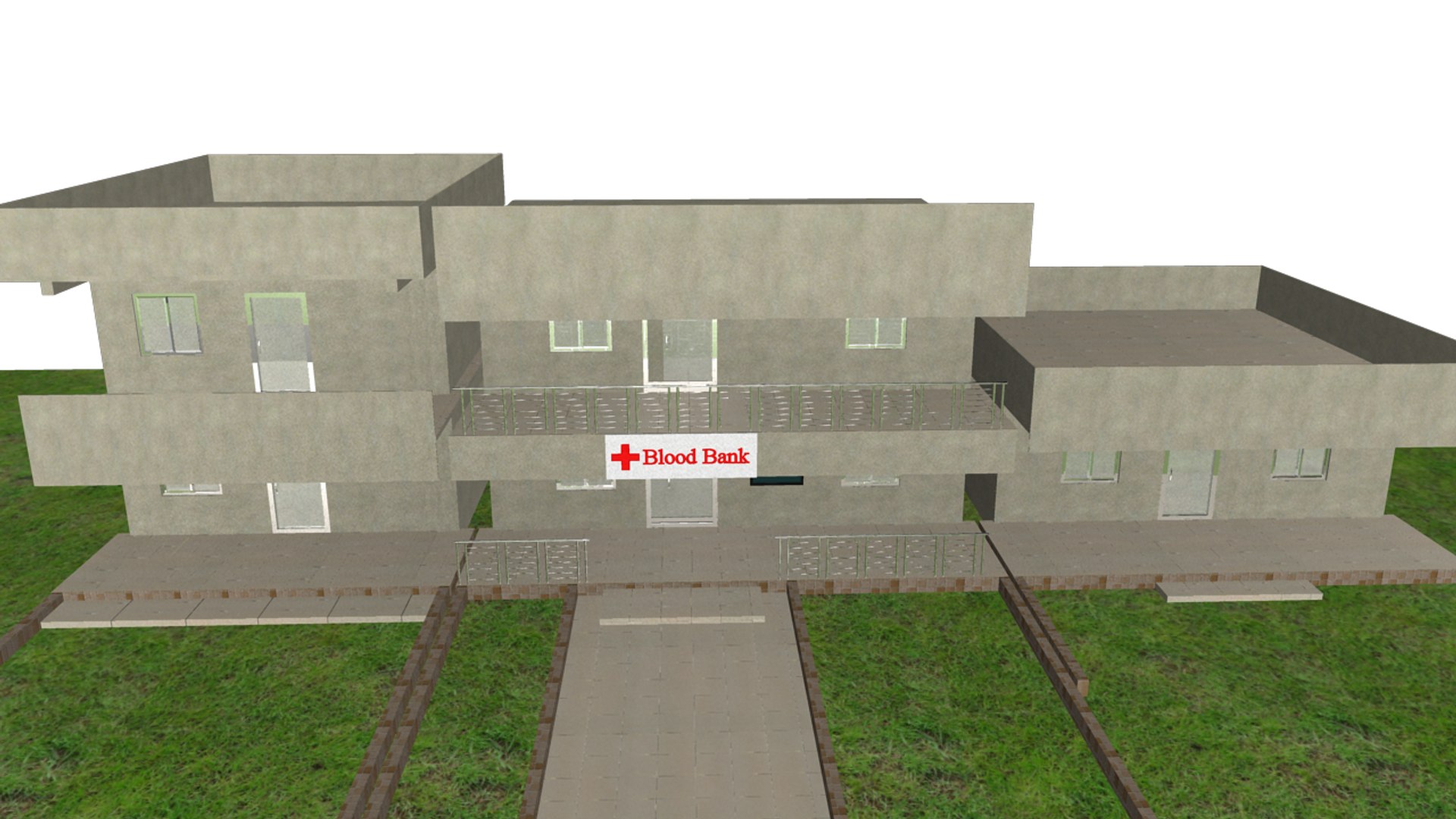 3d Obj Blood Bank