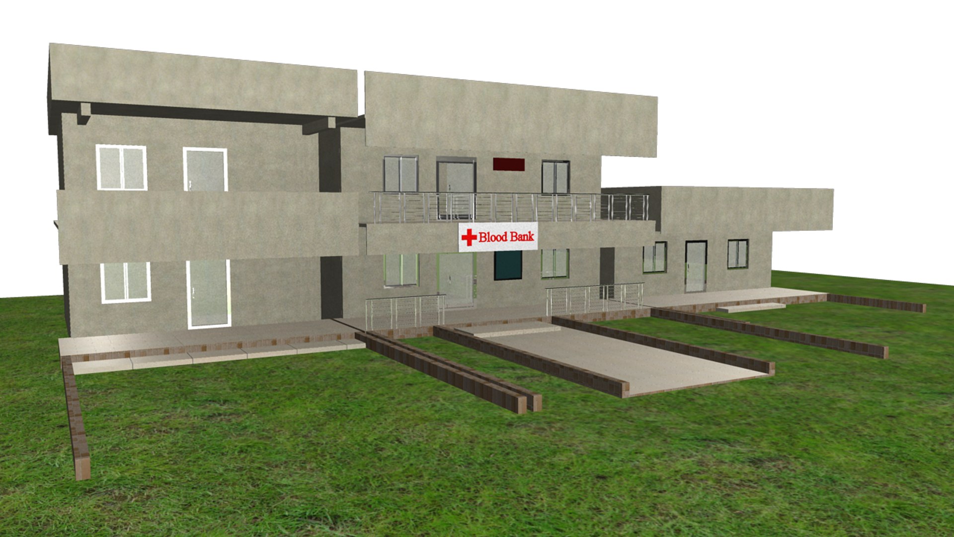 3d Obj Blood Bank