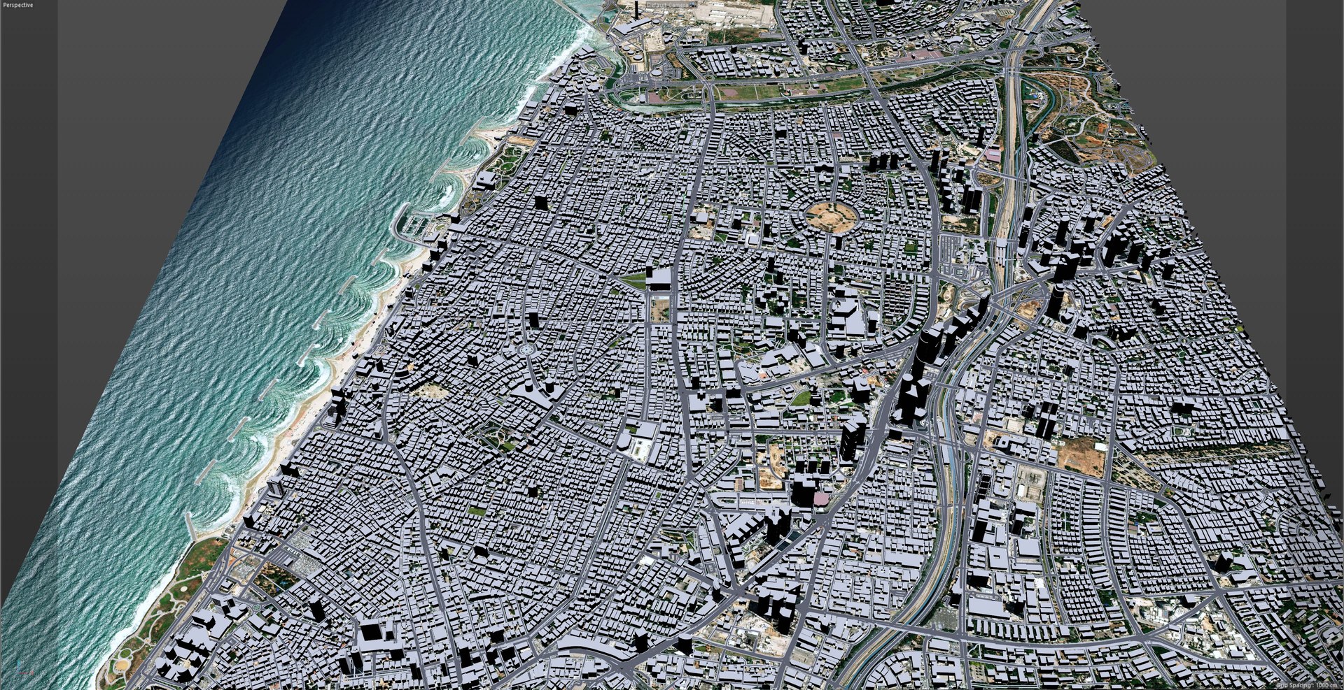 Tel Aviv Downtown Israel Model - TurboSquid 1990119