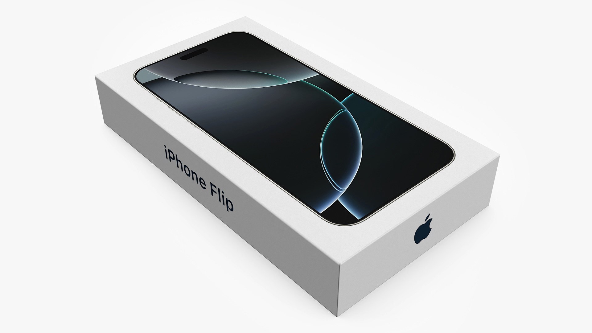 Apple IPhone Flip Packaging Box 3D Model - TurboSquid 2318860