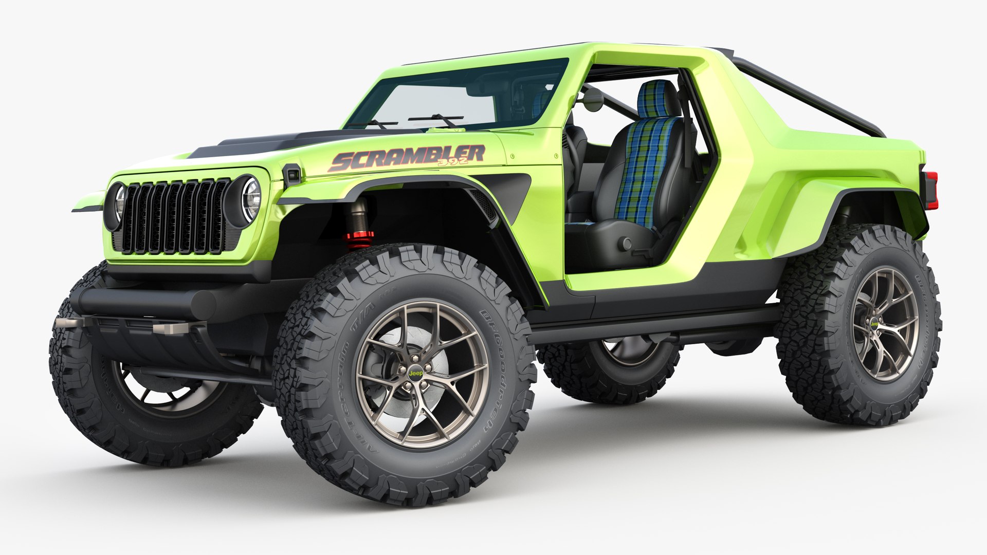 3D Model Jeep Scrambler 392 Concept - TurboSquid 2134017