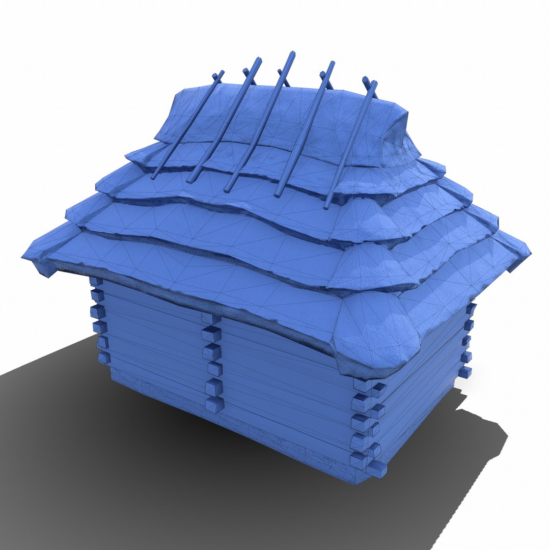 Old Pigsty Building Model - TurboSquid 1466644