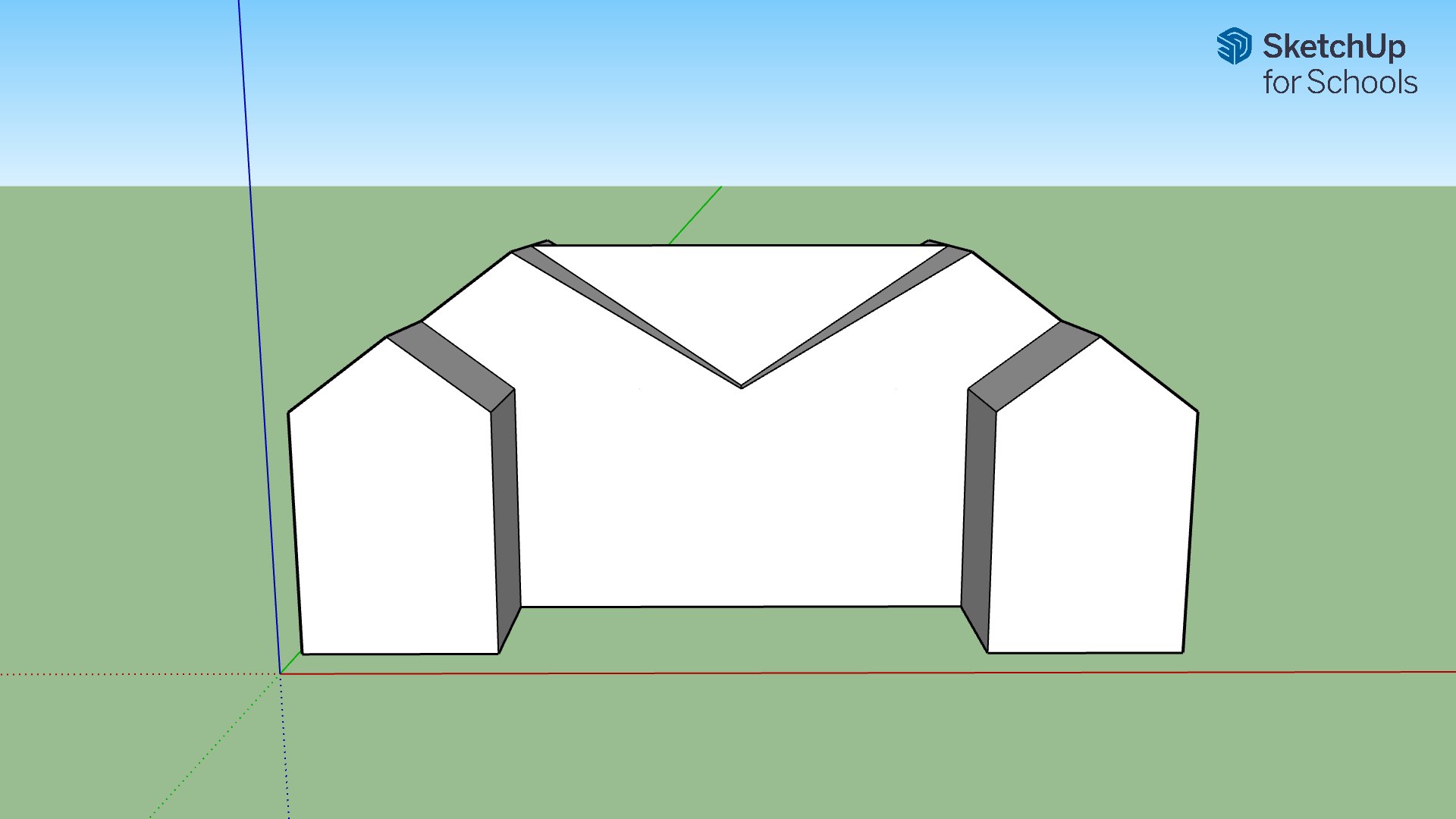 3D Fortnite Sweaty Sands Duplex Gingerbread House Template Model ...