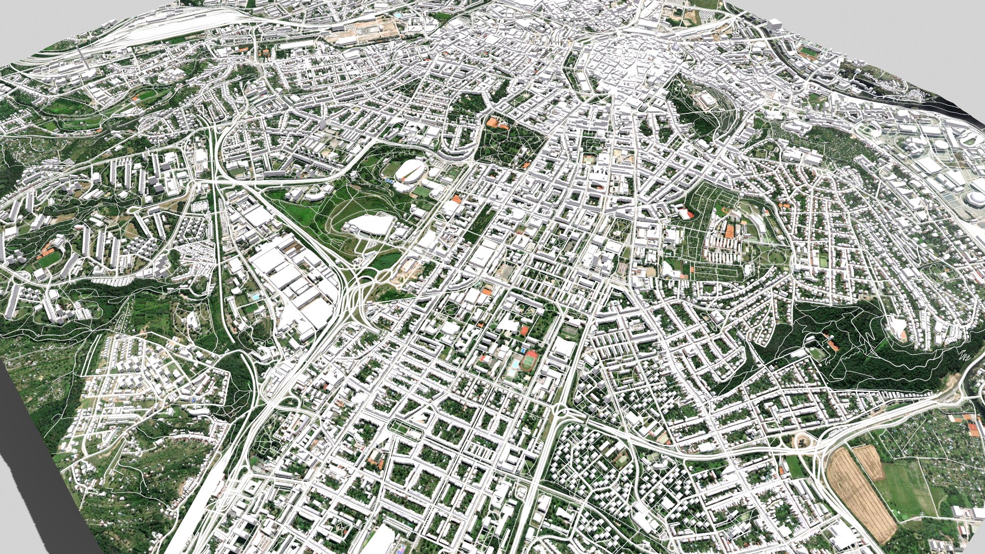 Cityscape Brno Czech Republic 3D Model - TurboSquid 2022447