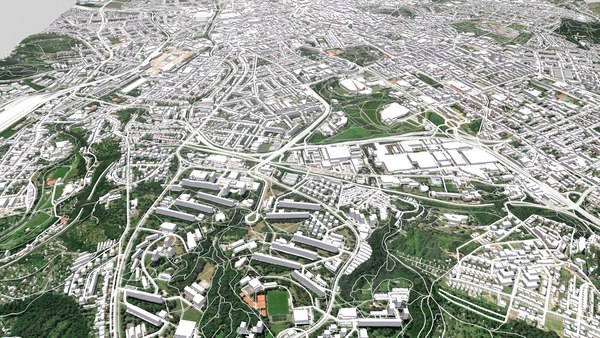 Cityscape Brno Czech Republic 3D model - TurboSquid 2022447