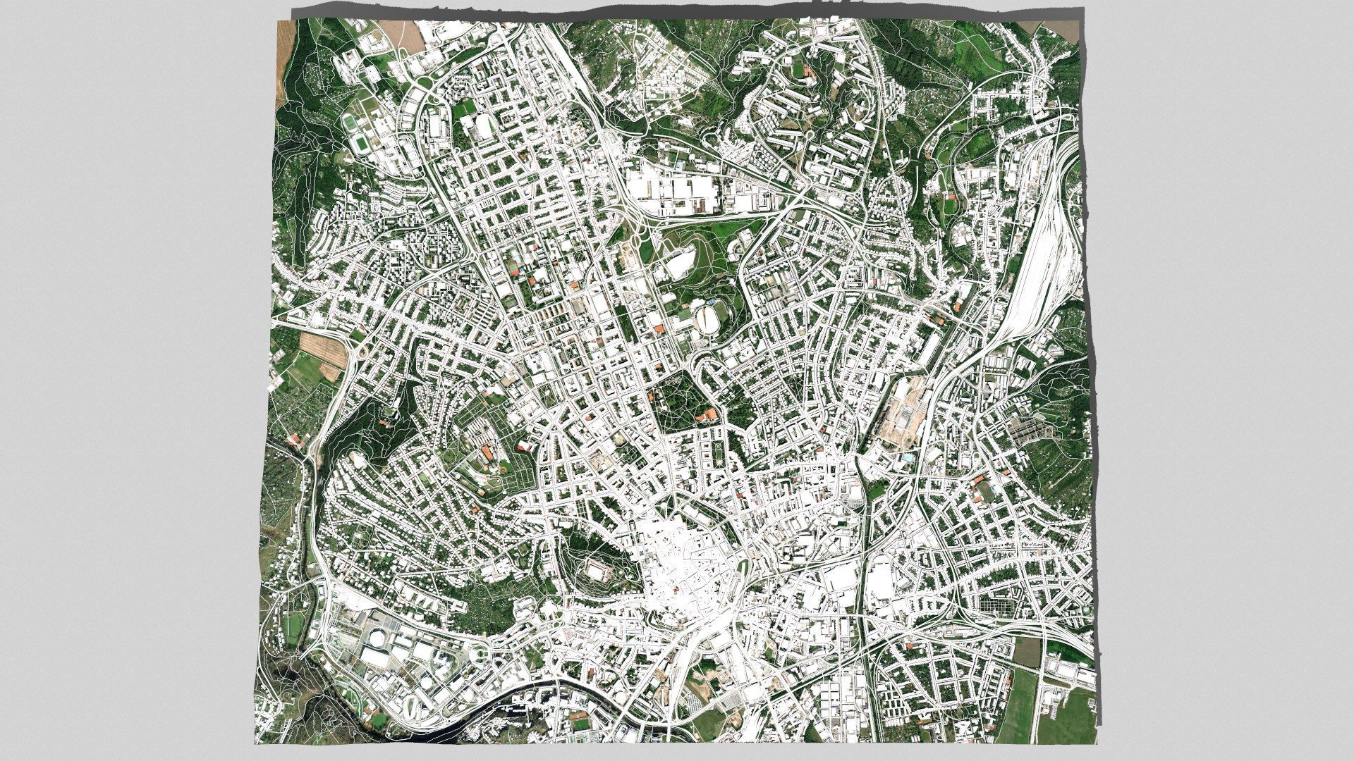 Cityscape Brno Czech Republic 3D Model - TurboSquid 2022447