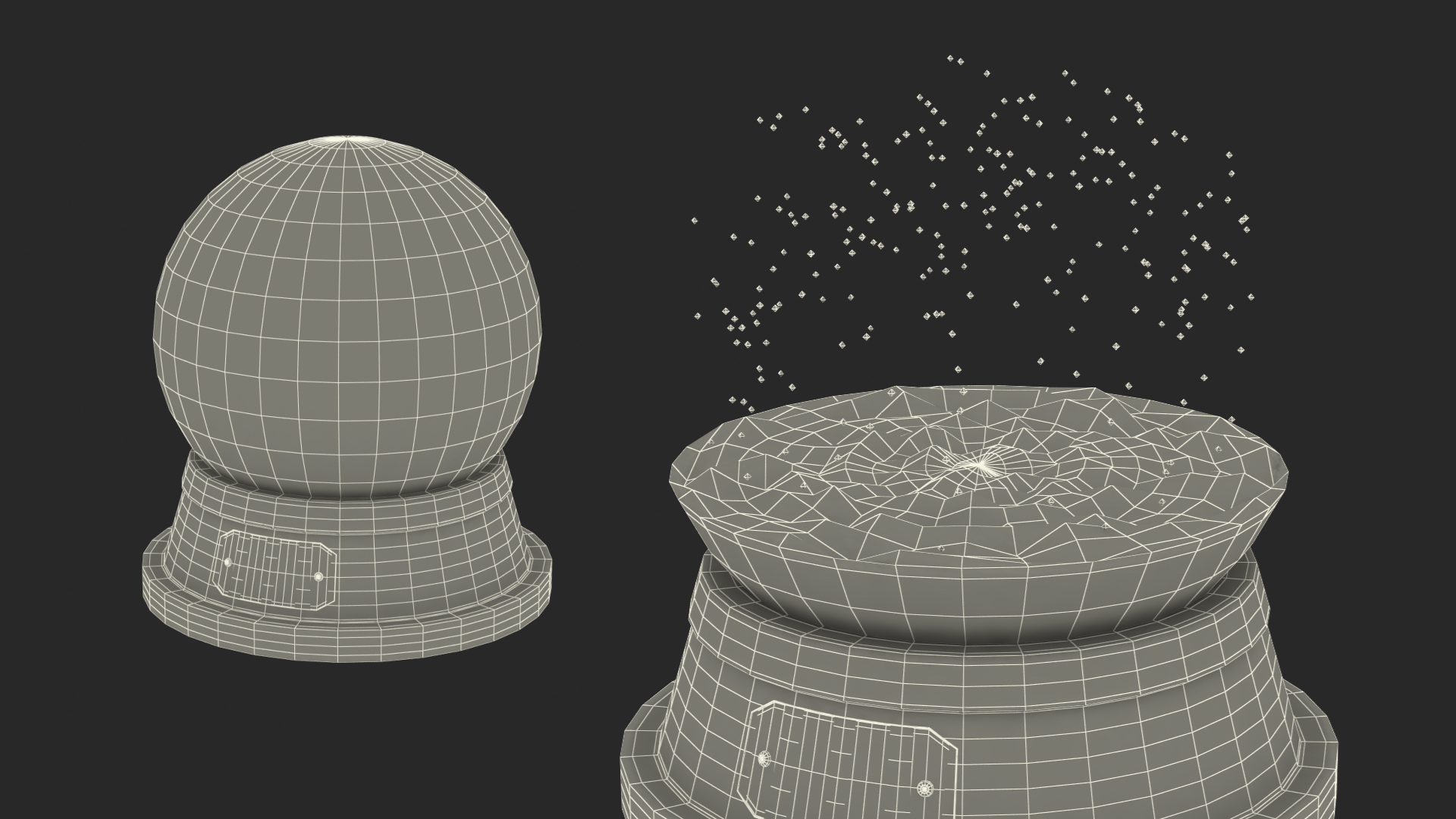 Snow Globe 3D Model - TurboSquid 1524098