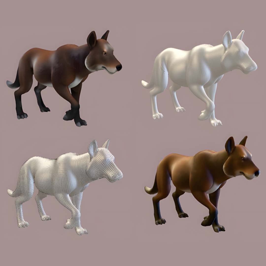 3d Modeling Mythical Wolf-like Creature 3D Model - TurboSquid 2300259