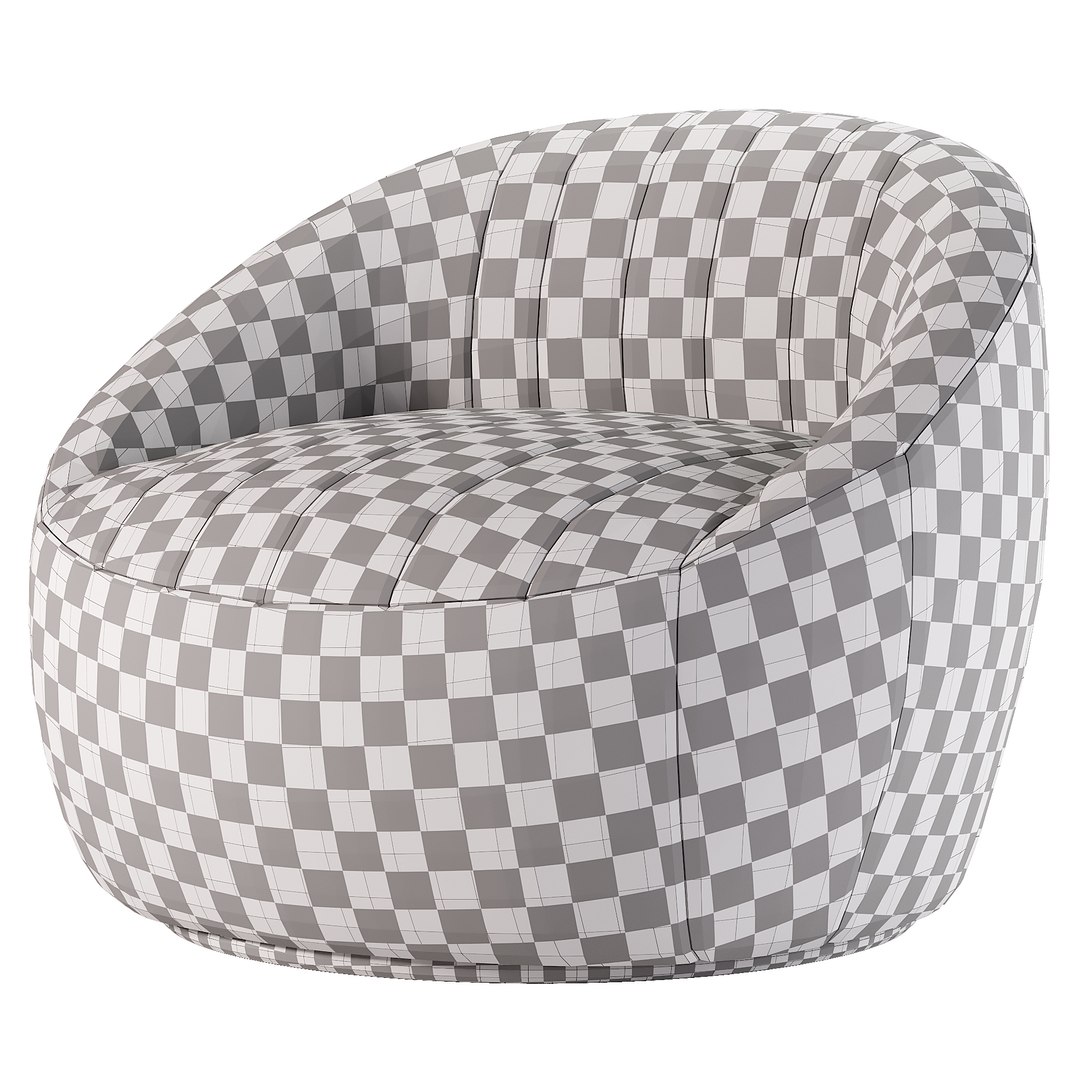 3D Model Audie Swivel Chair 2015 - TurboSquid 2245564