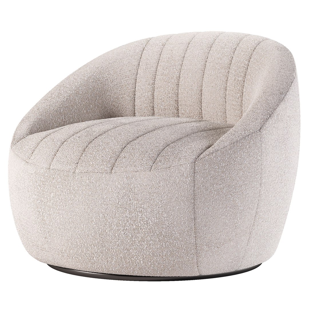 3D Model Audie Swivel Chair 2015 - TurboSquid 2245564