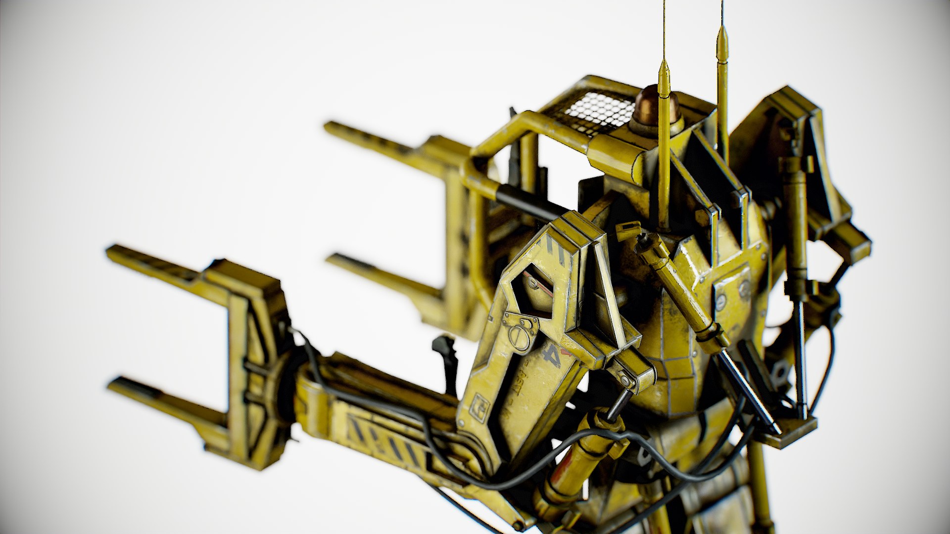 Alien Power Loader P5000 Exoskeleton 3D - TurboSquid 2280111
