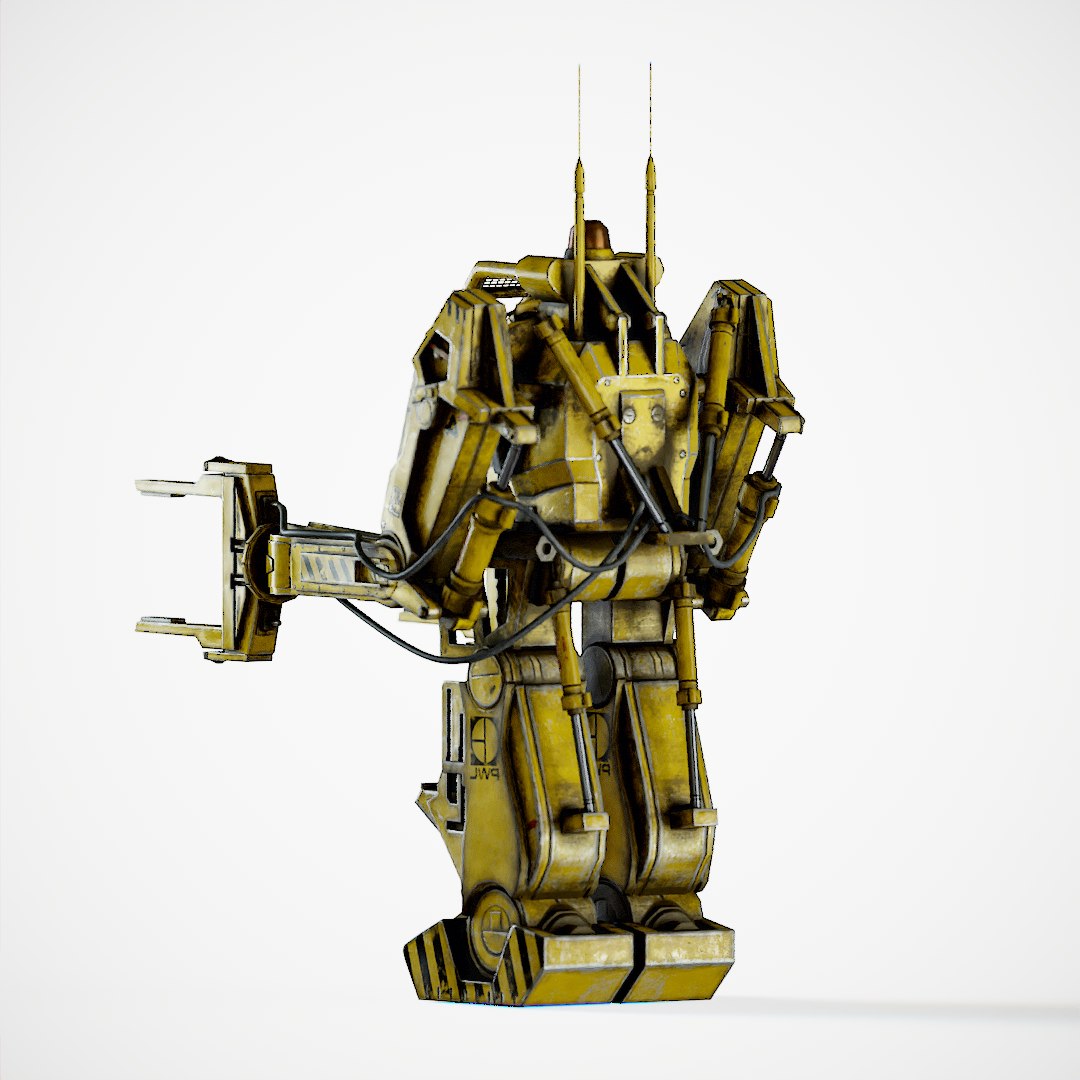 Alien Power Loader P5000 Exoskeleton 3D - TurboSquid 2280111