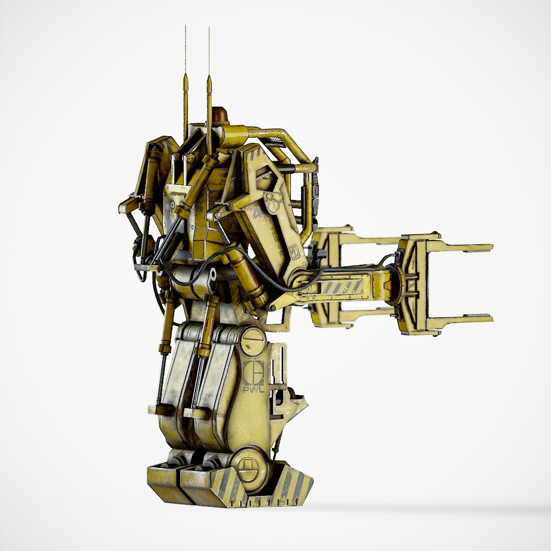 Alien Power Loader P5000 Exoskeleton 3D - TurboSquid 2280111