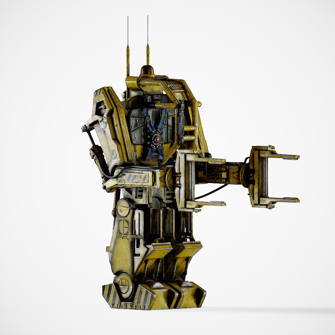 Alien Power Loader P5000 Exoskeleton 3D - TurboSquid 2280111