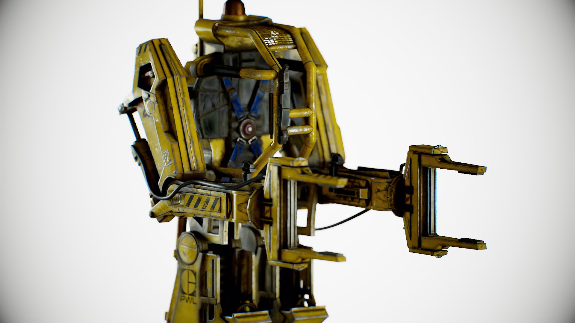 Alien Power Loader P5000 Exoskeleton 3D - TurboSquid 2280111