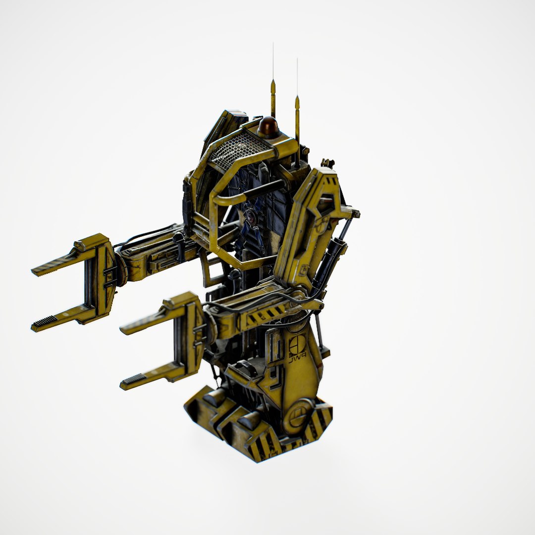 Alien Power Loader P5000 Exoskeleton 3D - TurboSquid 2280111