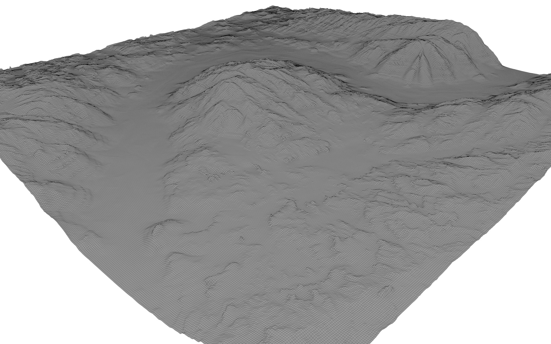 3D terrain landscape valley - TurboSquid 1685087