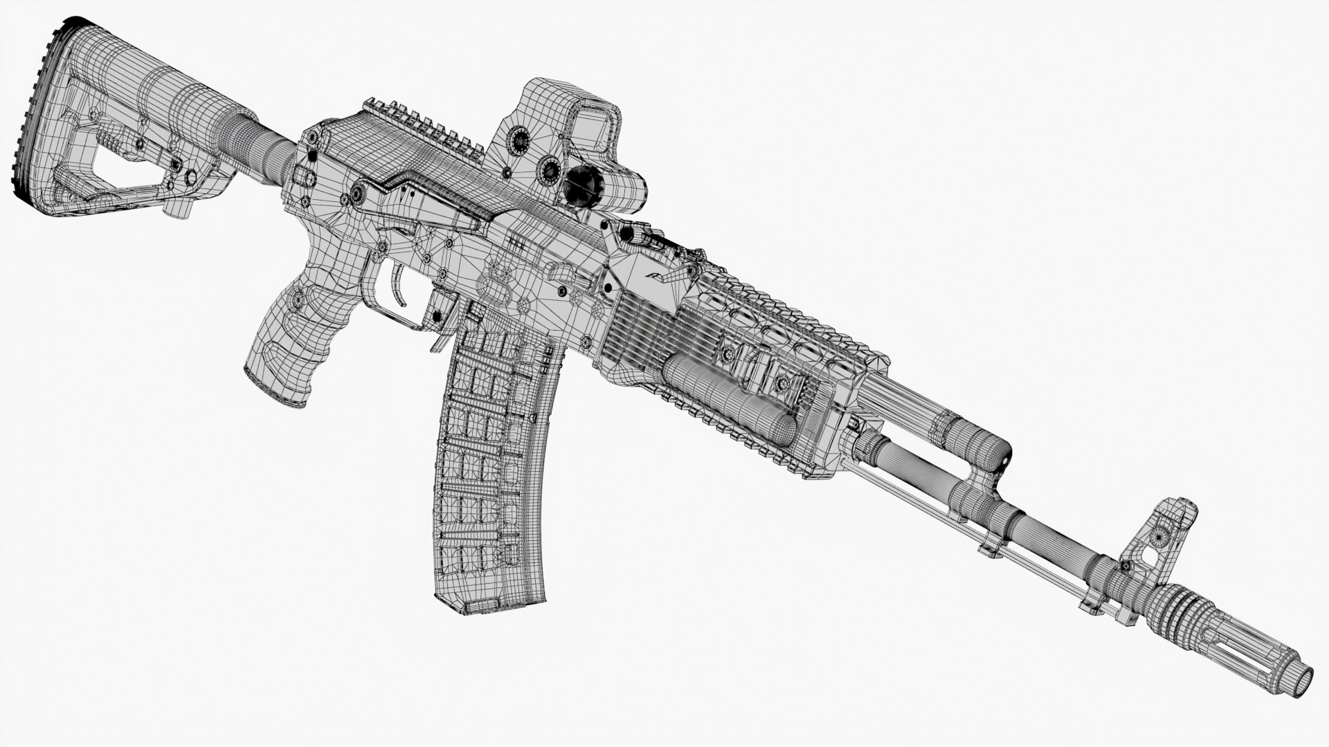 AK12 A 3D Model - TurboSquid 2227310