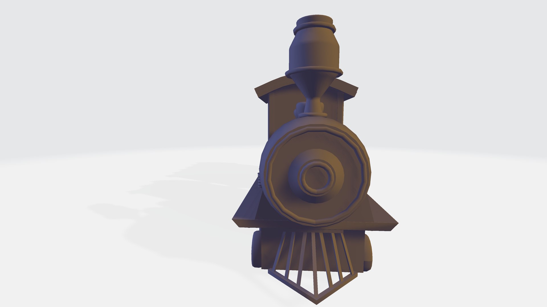 Low Poly 3D Model - Locomotive Train 3D - TurboSquid 2070298