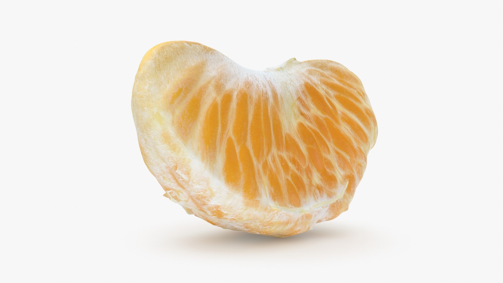Mandarin Slice 3D Model - TurboSquid 2236420