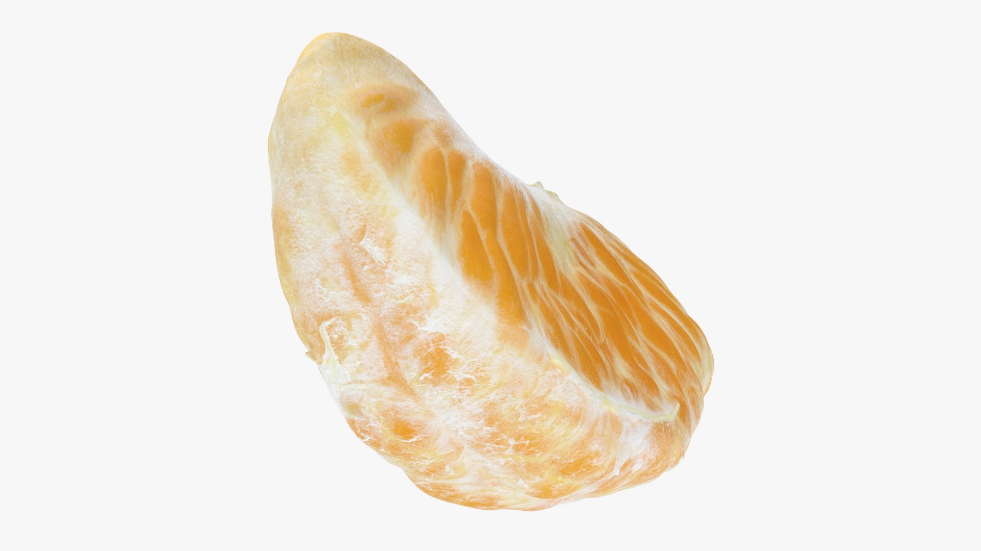 Mandarin Slice 3D Model - TurboSquid 2236420