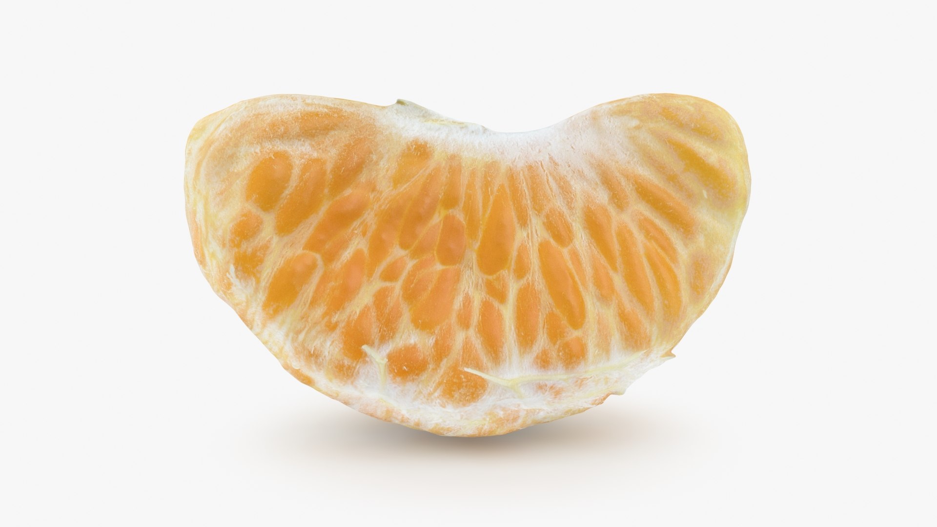 Mandarin Slice 3D Model - TurboSquid 2236420