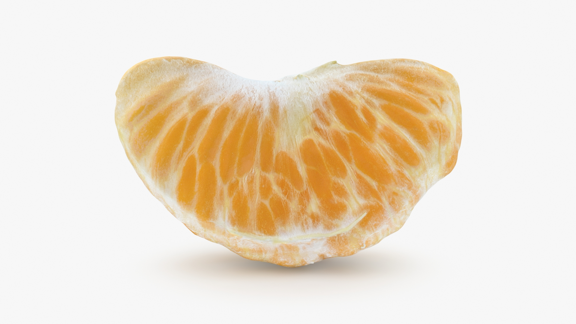 Mandarin Slice 3D Model - TurboSquid 2236420