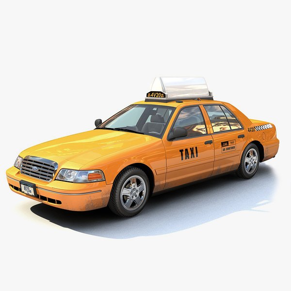 3d new york taxi model