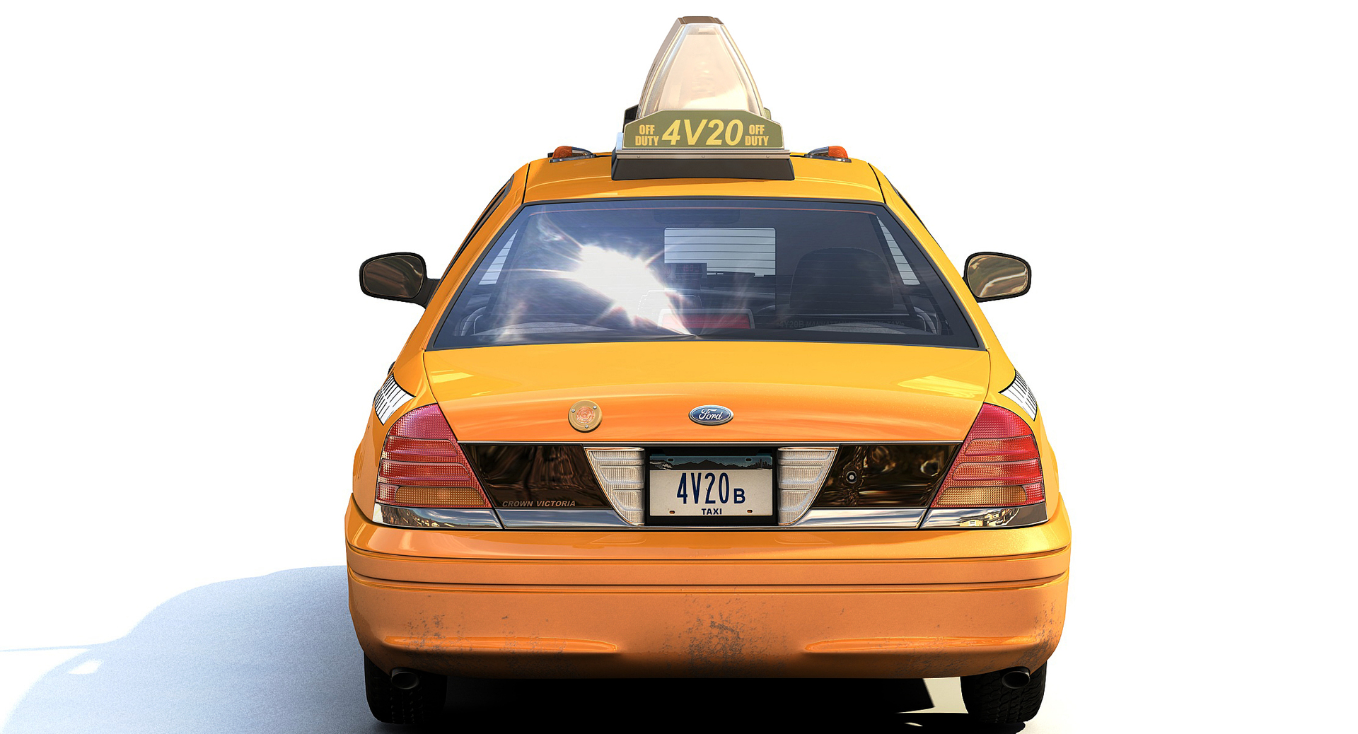 3d new york taxi model