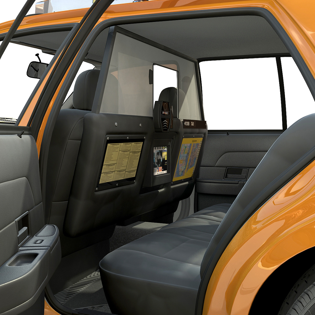 3d new york taxi model