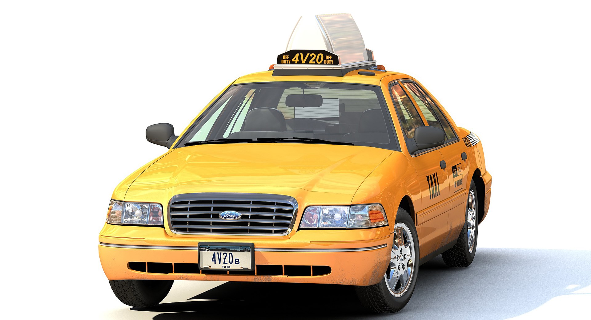 3d new york taxi model
