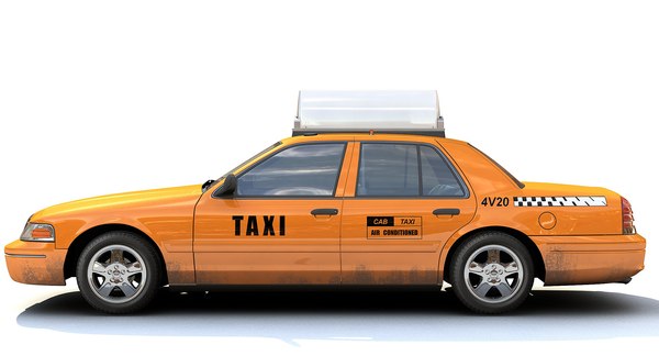 3d new york taxi model