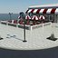 Outdoor Cafe 3d Model