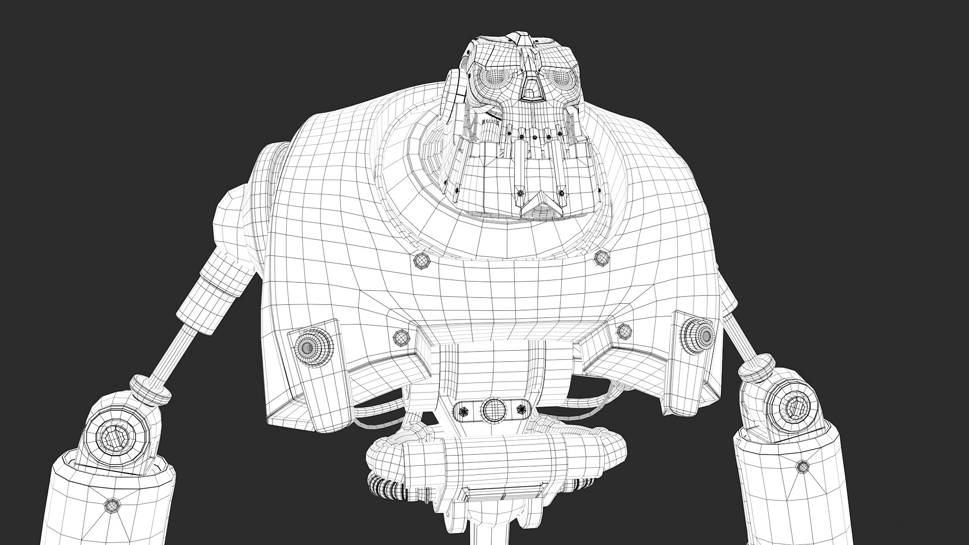 Robot fighter 3D model - TurboSquid 1679279