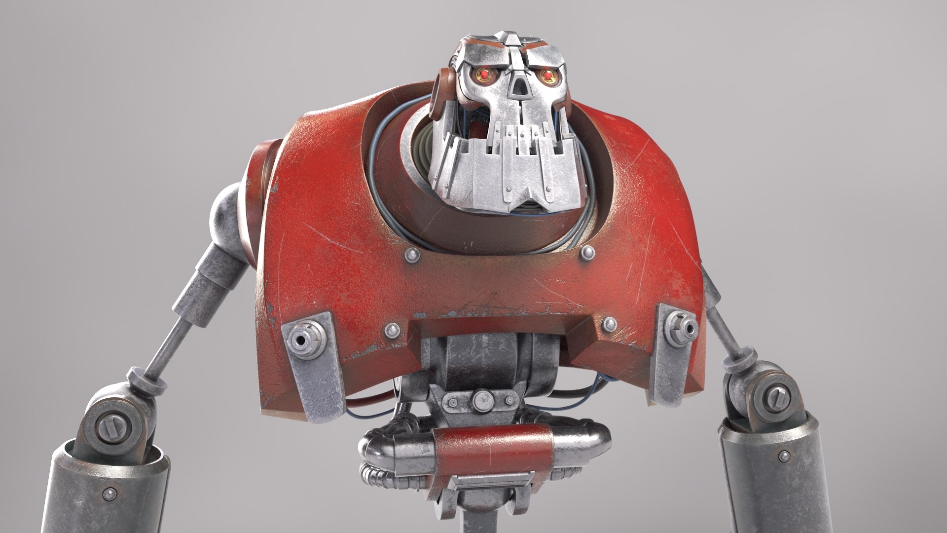 Robot Fighter 3D Model - TurboSquid 1679279