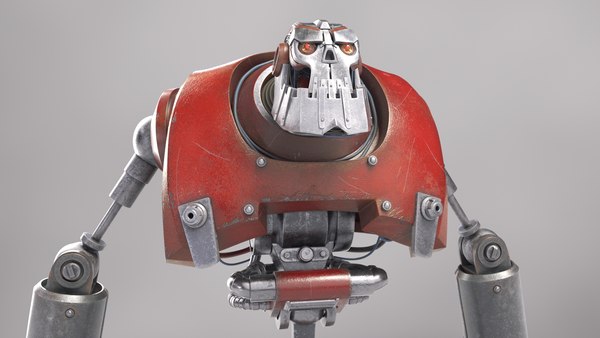 Robot fighter 3D model - TurboSquid 1679279